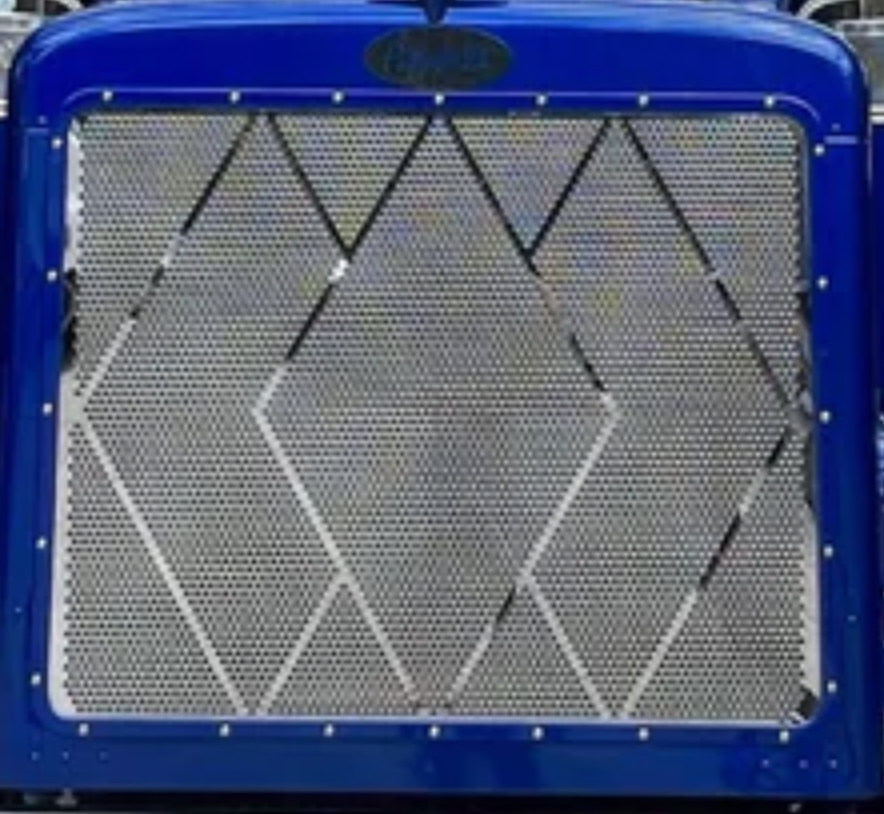 Peterbilt 379 Grilles – Truckers Chrome & Stainless